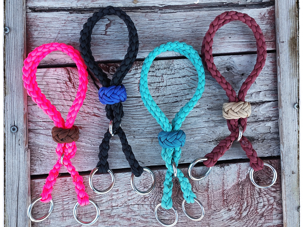 Warbridle - Black and Royal | Broomtail Design